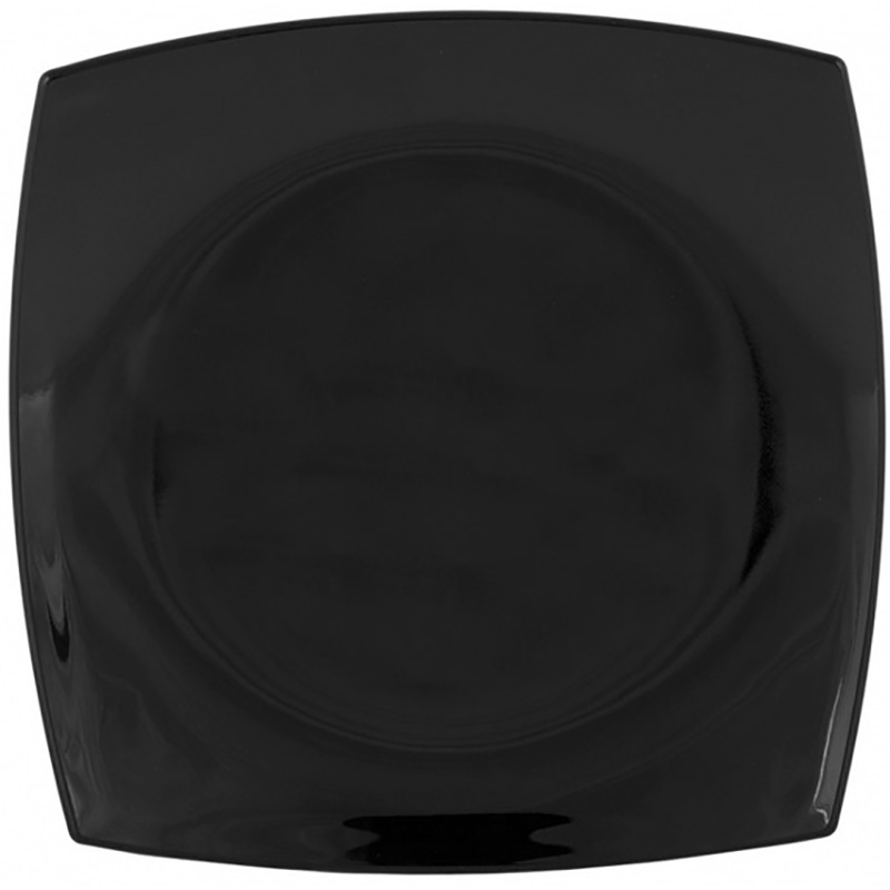 Luminarc Quadrato Black Dinner Plate 26CM - San Seng Co Pte Ltd